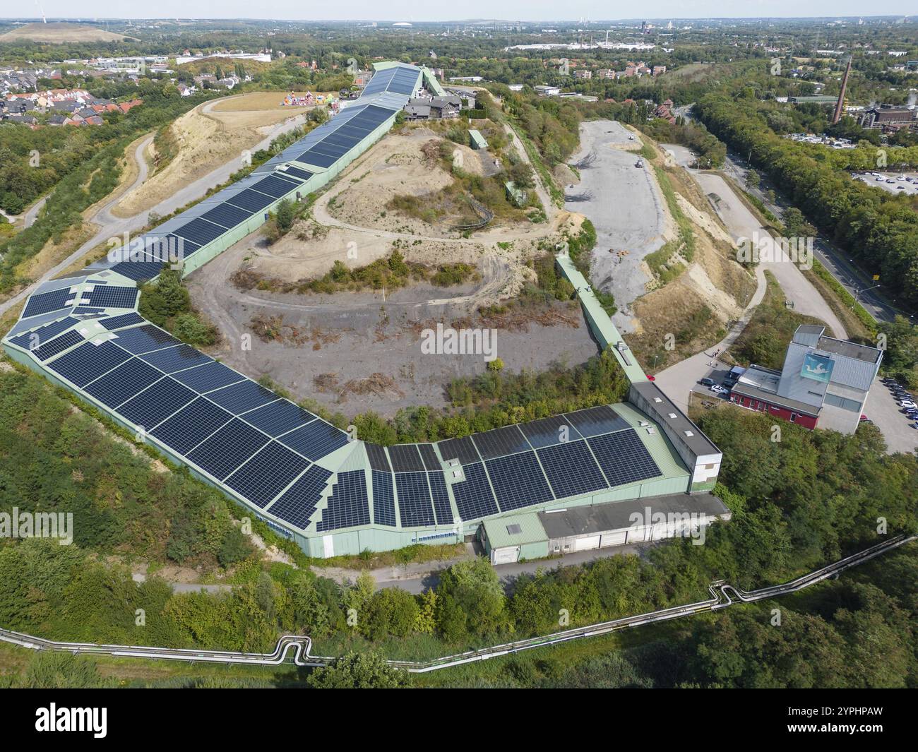 The ?alpincenter? in the city of Bottrop is a theme park on a former ...