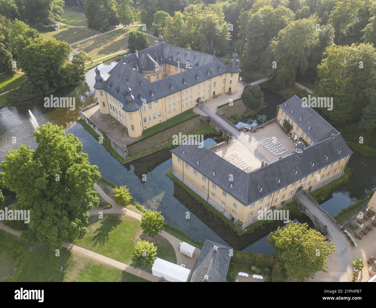 Castle ?Dyck? in the city of Juechen is one of the most important water ...