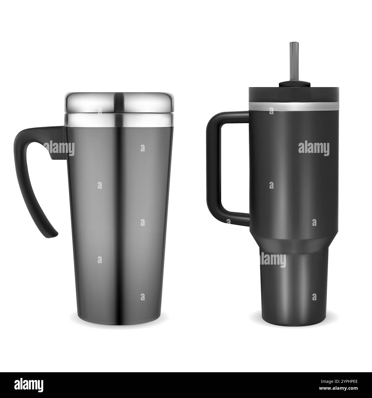 Thermo cup vector vectors Stock Vector Images - Alamy