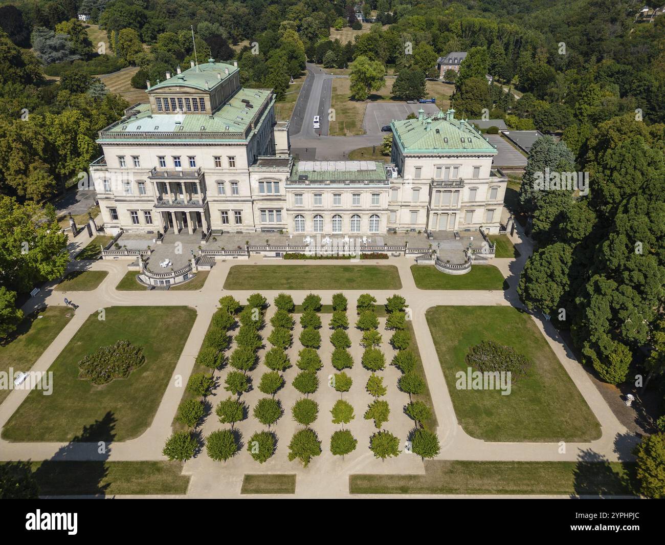 Villa Huegel, built from 1870 to 1873 according to ideas of steel ...