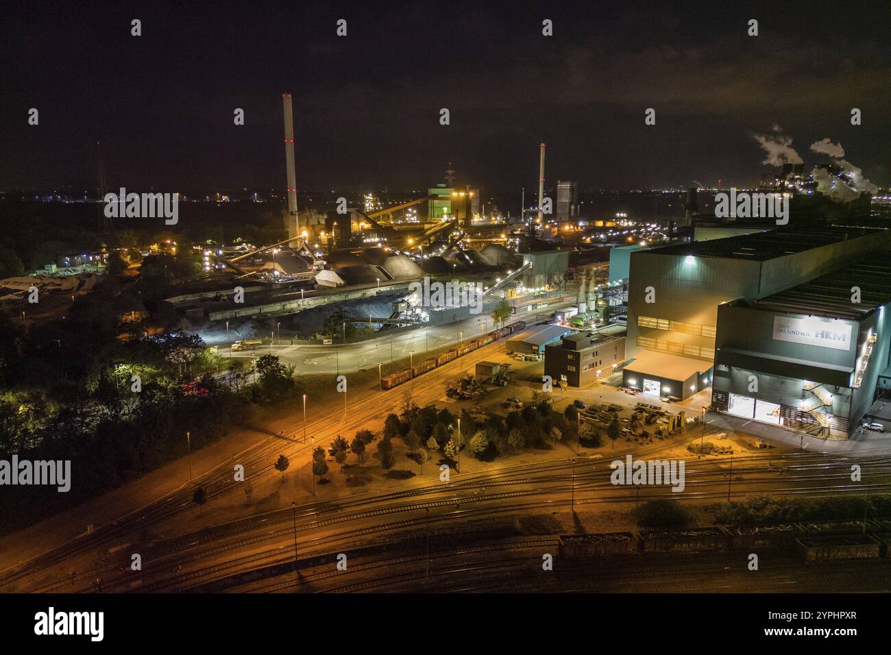 Huettenwerke Krupp Mannesmann (HKM) is a steel maker, based in Duisburg ...