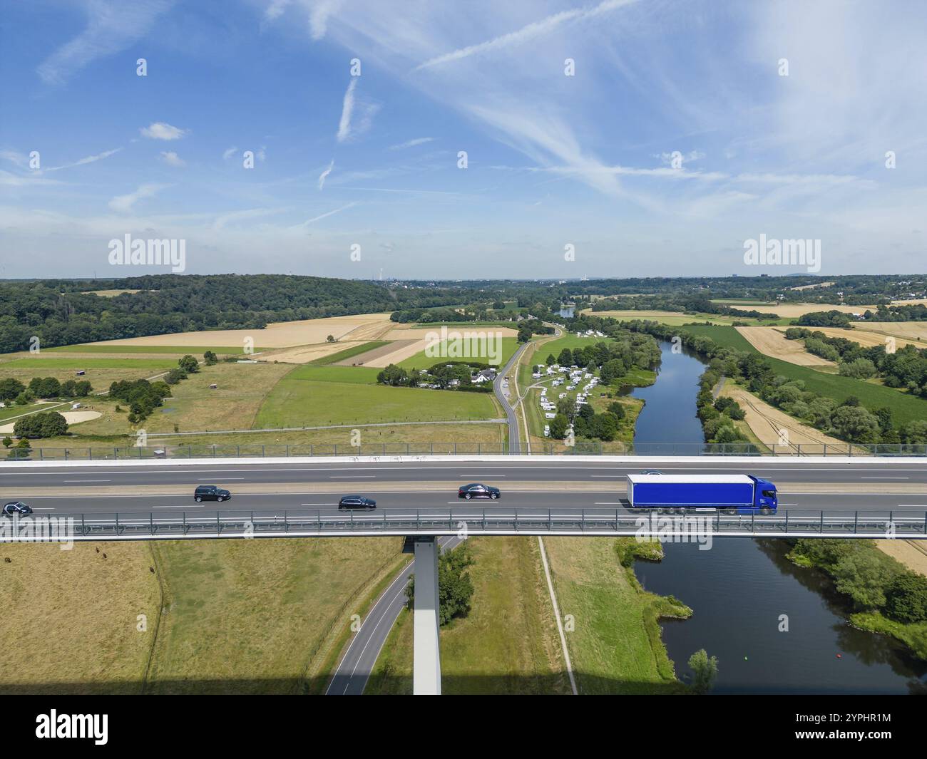 The Mintard Bridge (Ruhrtalbruecke) is Germany?s longest steel road ...