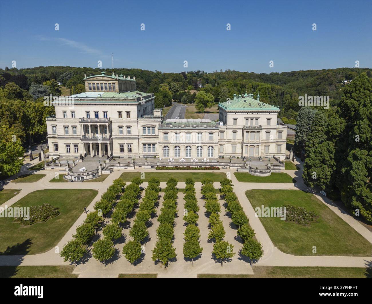 Villa Huegel, built from 1870 to 1873 according to ideas of steel ...