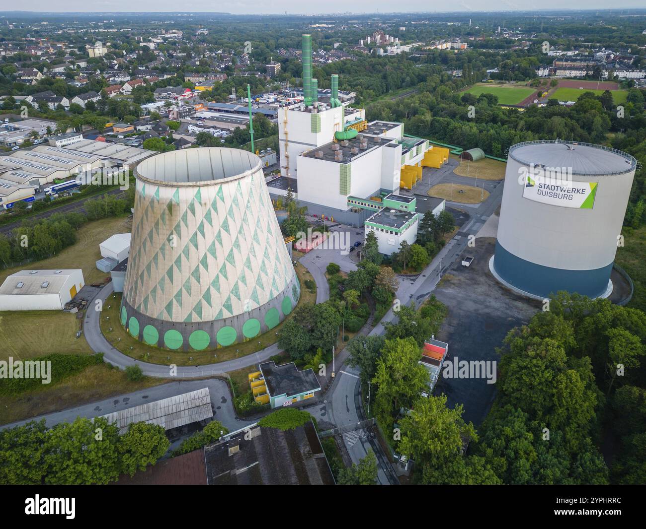 The combined heat and power (CHP) plant Stock Photo - Alamy