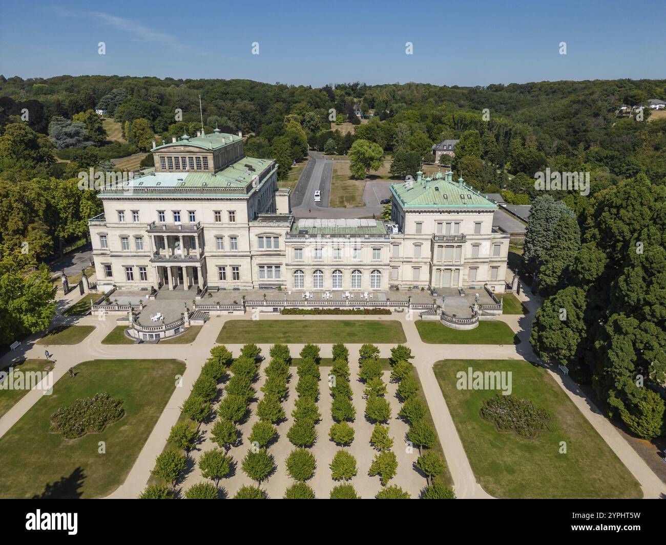 Villa Huegel, built from 1870 to 1873 according to ideas of steel ...
