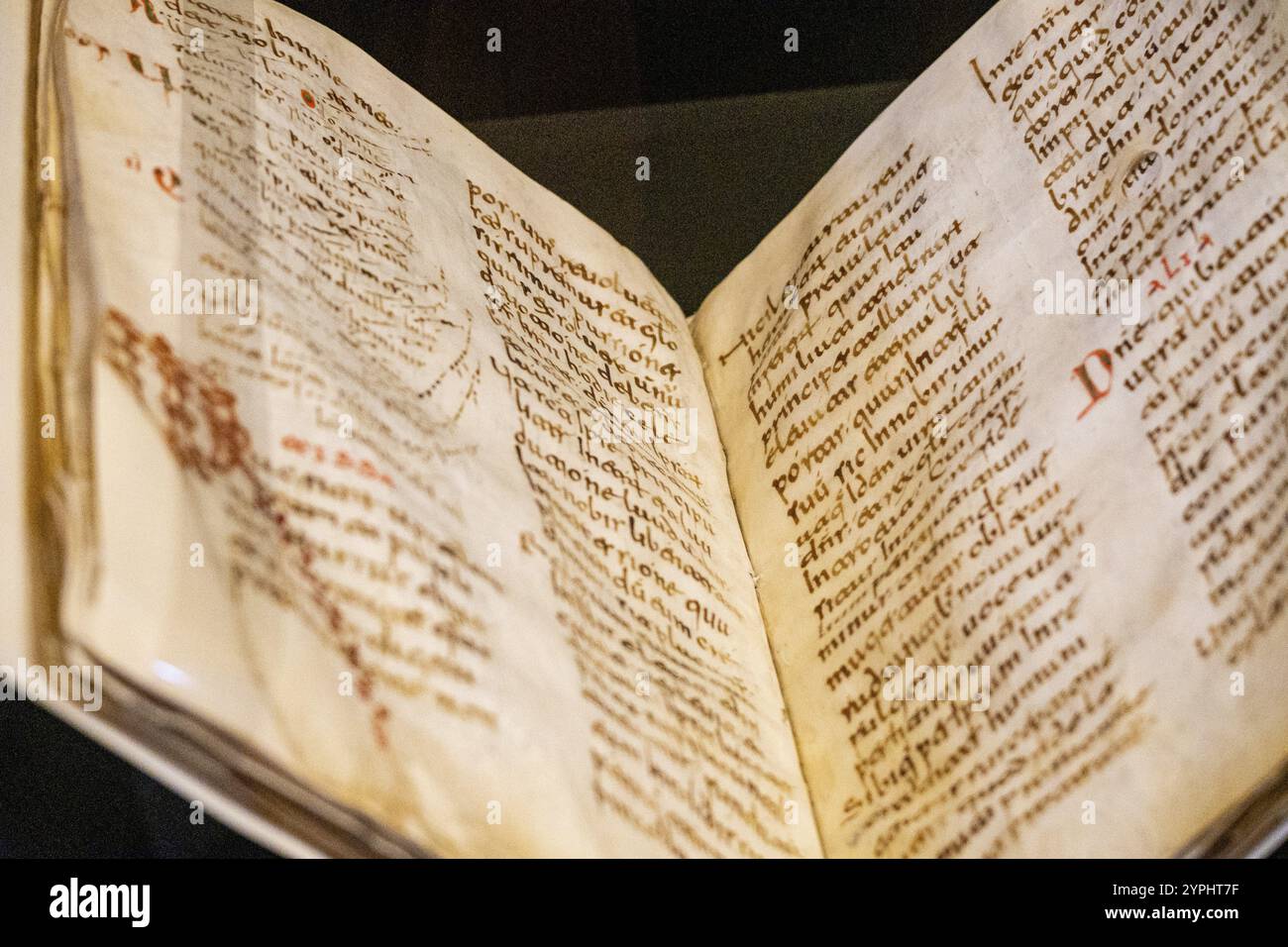 Liber Misticus, two-ink manuscript on parchment, 13th century, Museo de ...