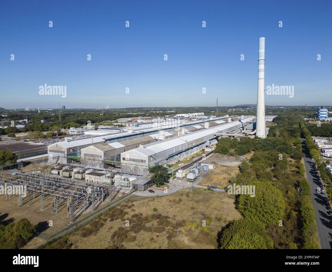 German company Trimet Aluminium SE produces primary aluminum (primary ...