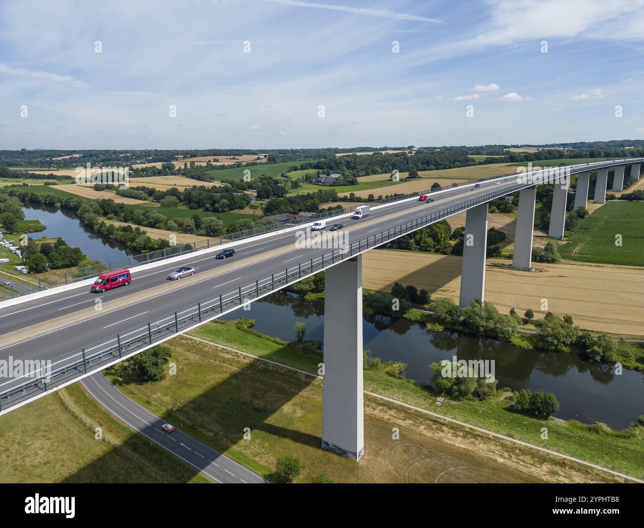 The Mintard Bridge (Ruhrtalbruecke) is Germany?s longest steel road ...
