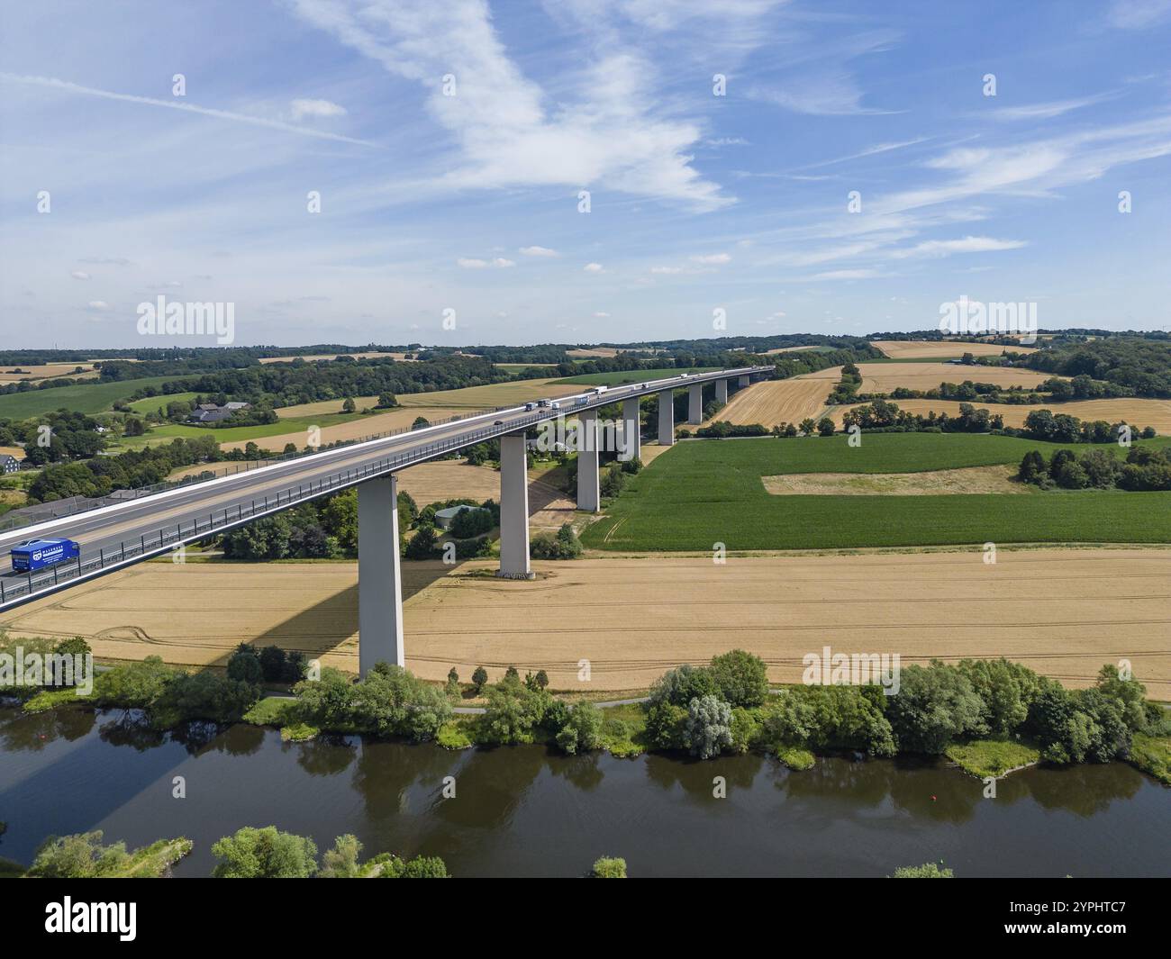 The Mintard Bridge (Ruhrtalbruecke) is Germany?s longest steel road ...