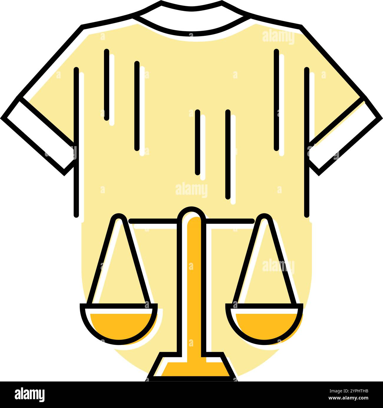 ethical production sustainable fashion color icon vector illustration ...
