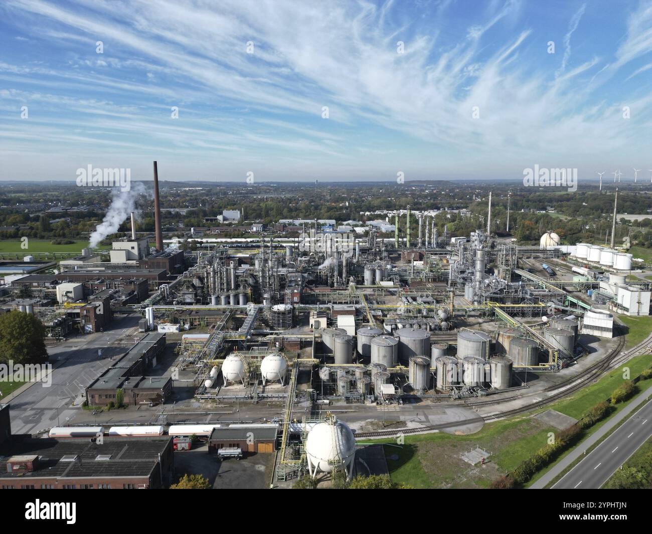 INEOS Solvents Germany operates a a chemical plant in a joint venture ...