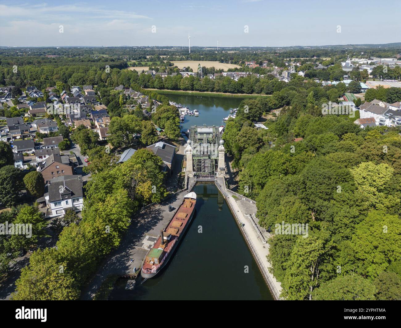The historic Henrichenburg ship?s hoist was opened in 1899 and could ...