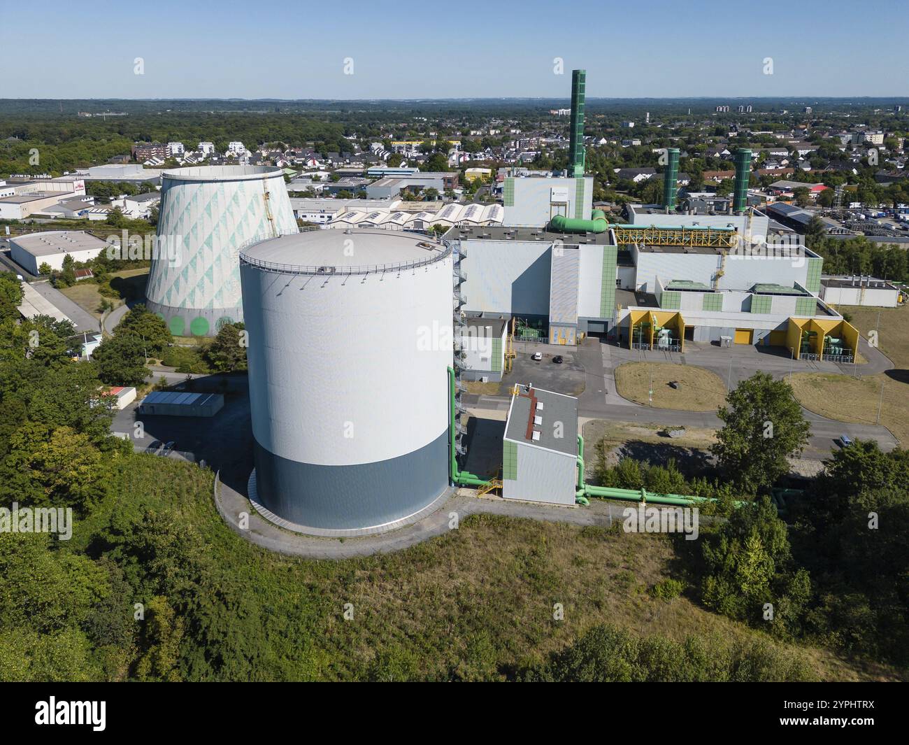The combined heat and power (CHP) plant Stock Photo - Alamy