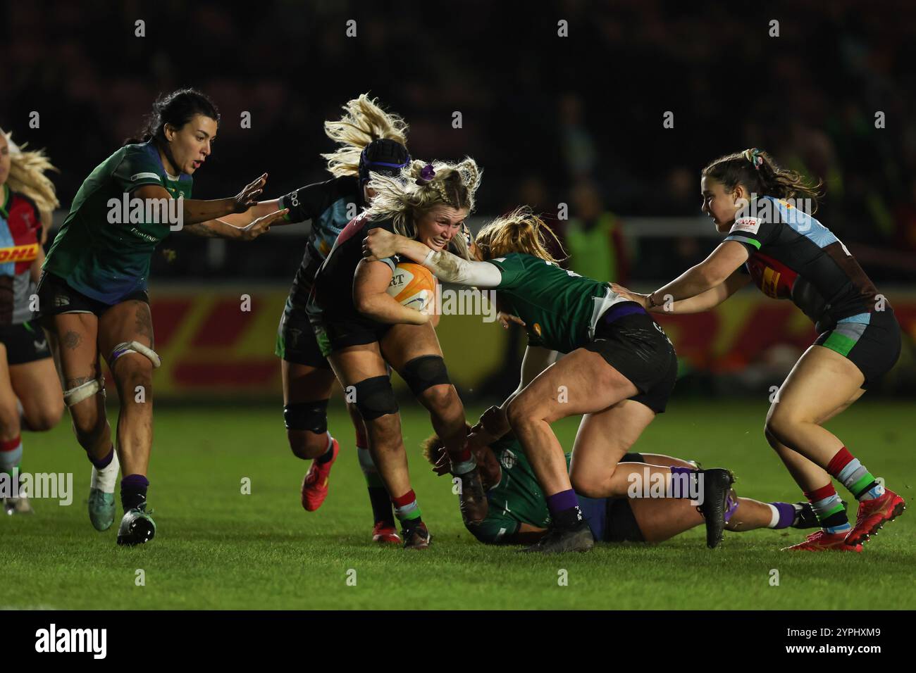 Twickenham, UK. 30th Nov, 2024. Alex Callender of Harlequins Women ...