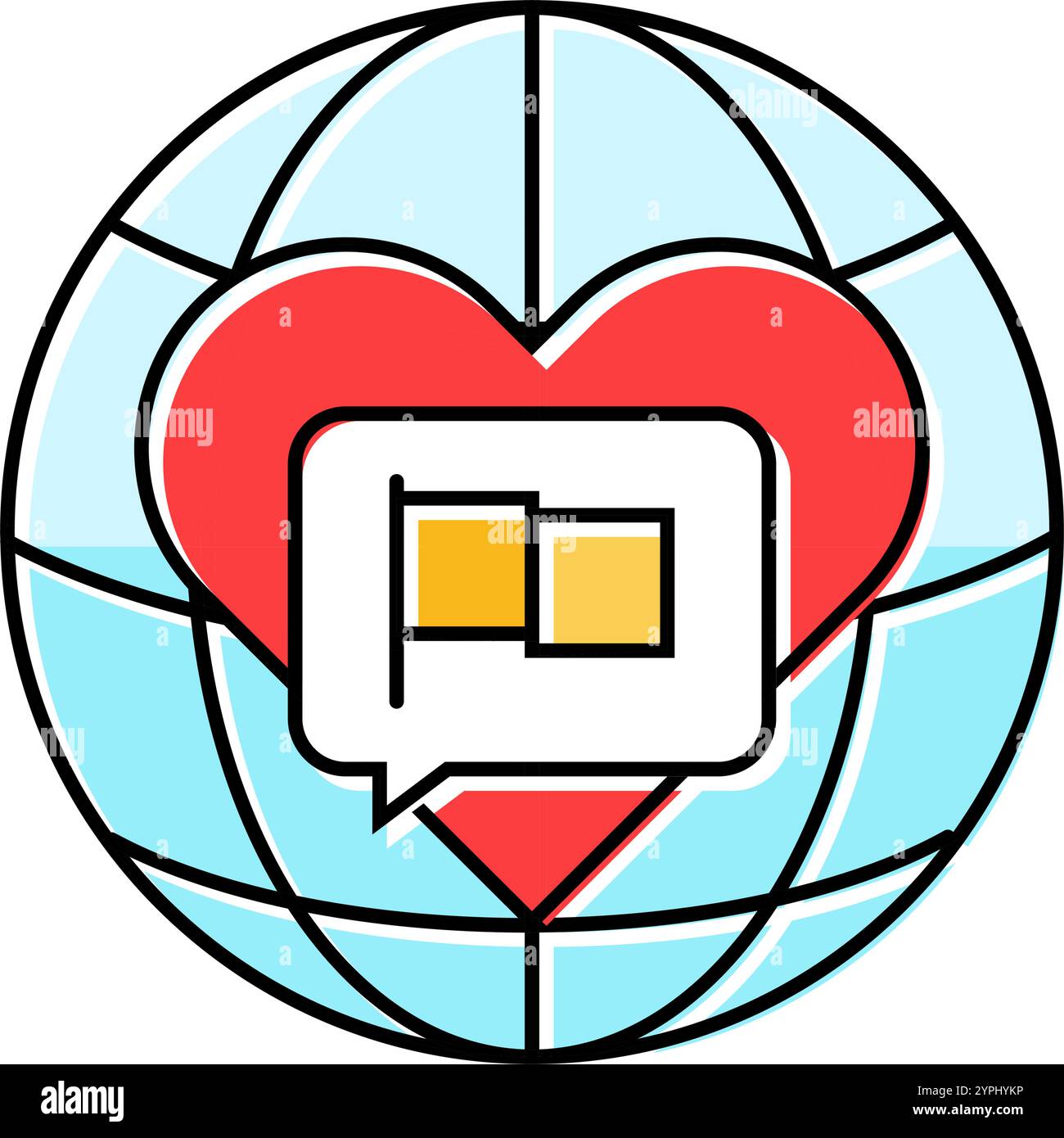 preventing exploitation environment in war color icon vector ...