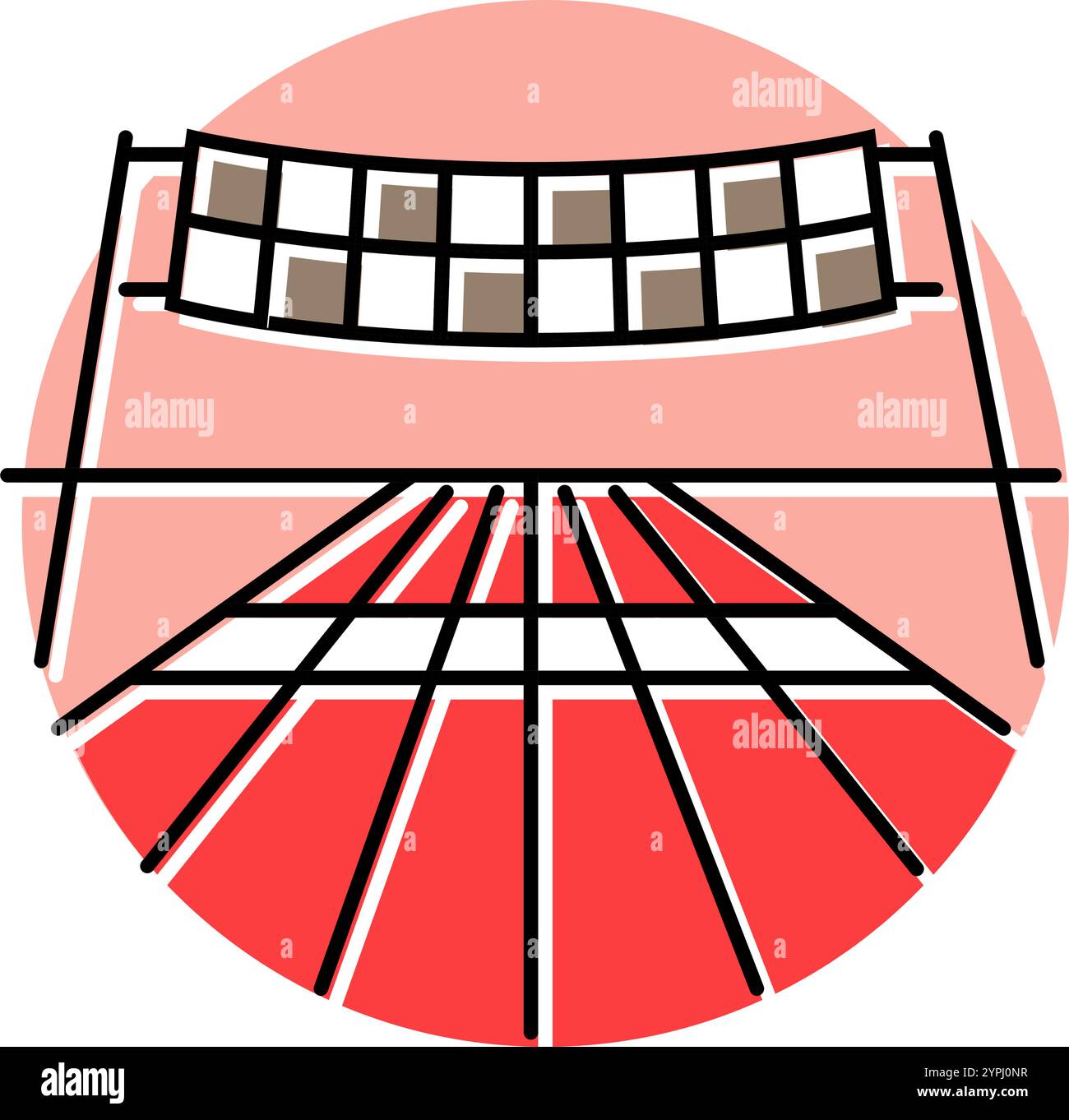 marathon finish line progress color icon vector illustration Stock ...