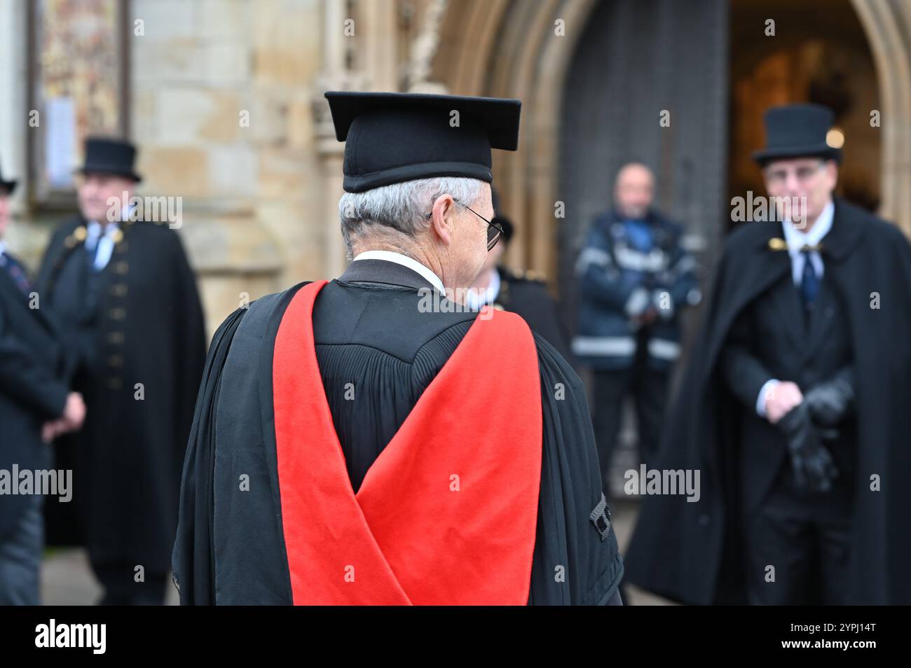 Cambridge, England, 30 November 2024, UK. Graduation day at St Marys ...