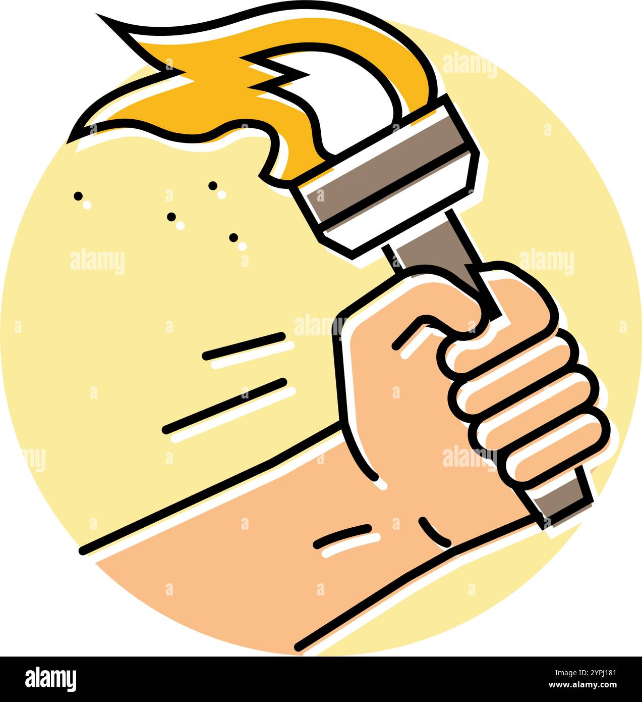 rising temperature gauge progress color icon vector illustration Stock ...