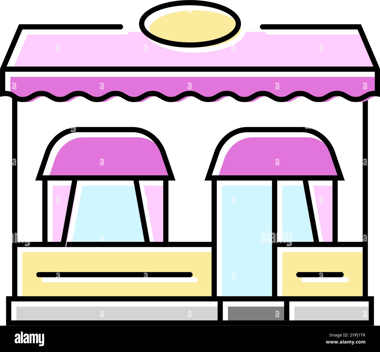 patisserie street food cafe color icon vector illustration Stock Vector ... patisserie street food cafe color icon vector illustration Stock Vector ...