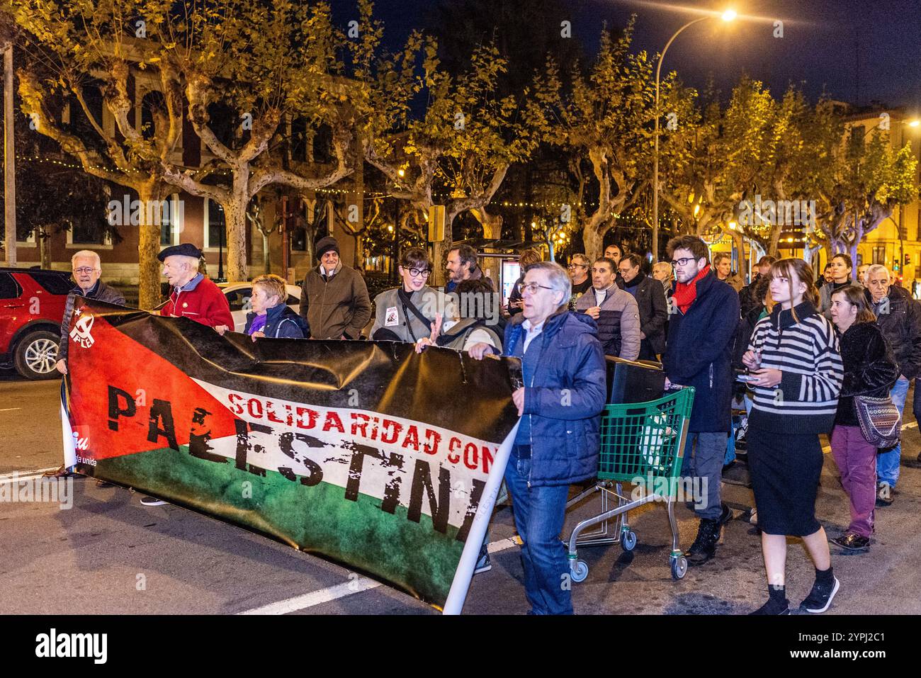 Logroño, La Rioja, Spain. Friday, November 30, 2024. Demonstration by ...