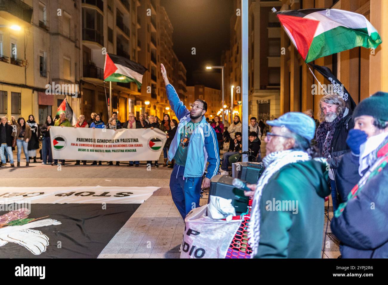 Logroño, La Rioja, Spain. Friday, November 30, 2024. Demonstration by ...