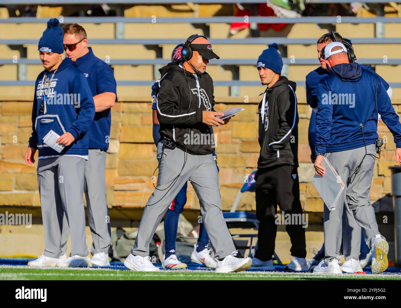 November 30, 2024:.Florida Atlantic Owls interim head coach Chad ...