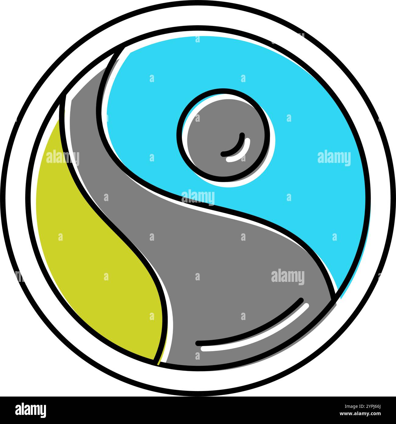 fair trade product label warning color icon vector illustration Stock ...