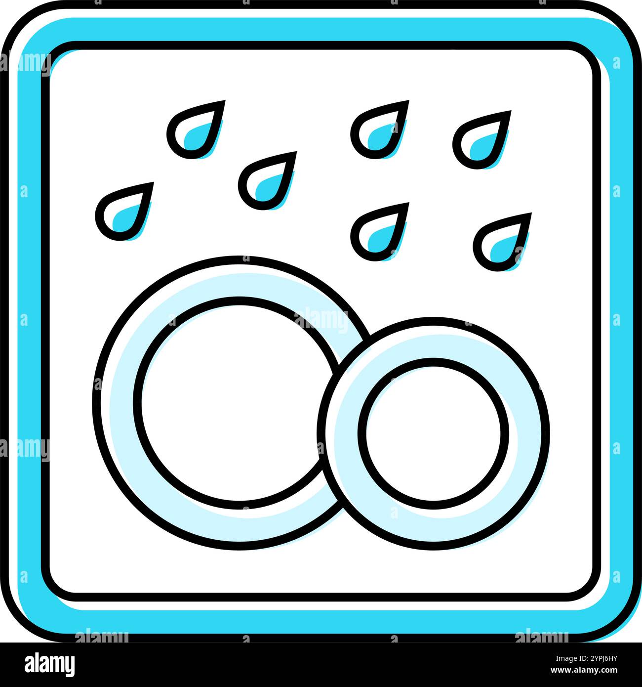 sugar free product label warning color icon vector illustration Stock ...