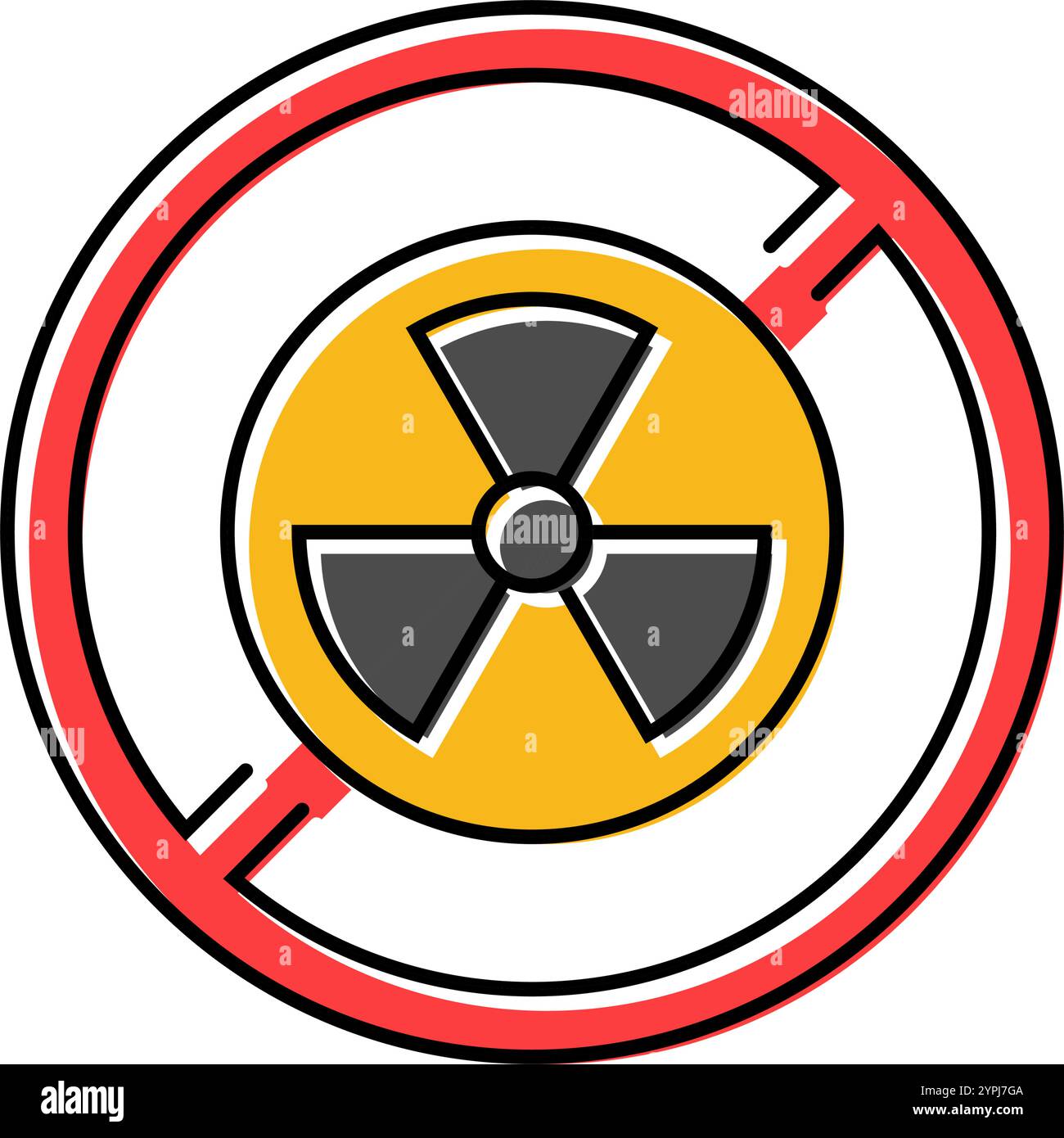 parental control product label caution color icon vector illustration ...