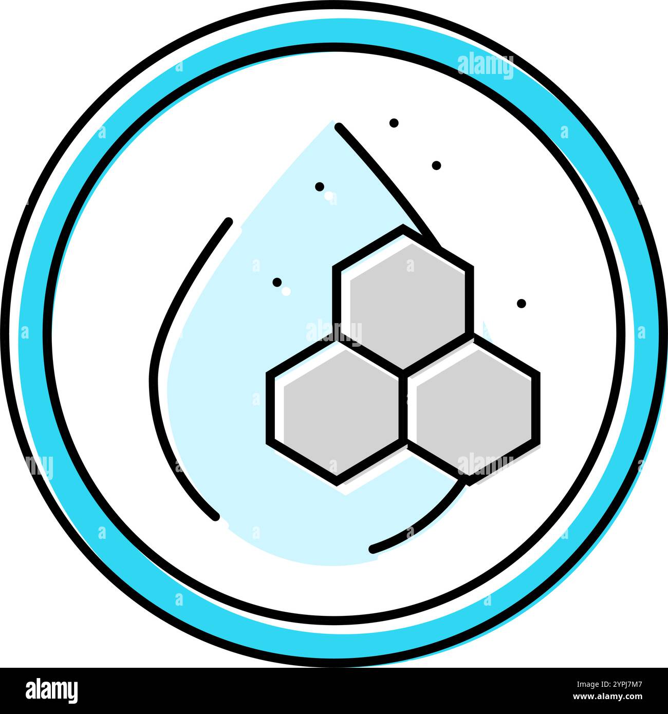 clean formula label product caution color icon vector illustration ...