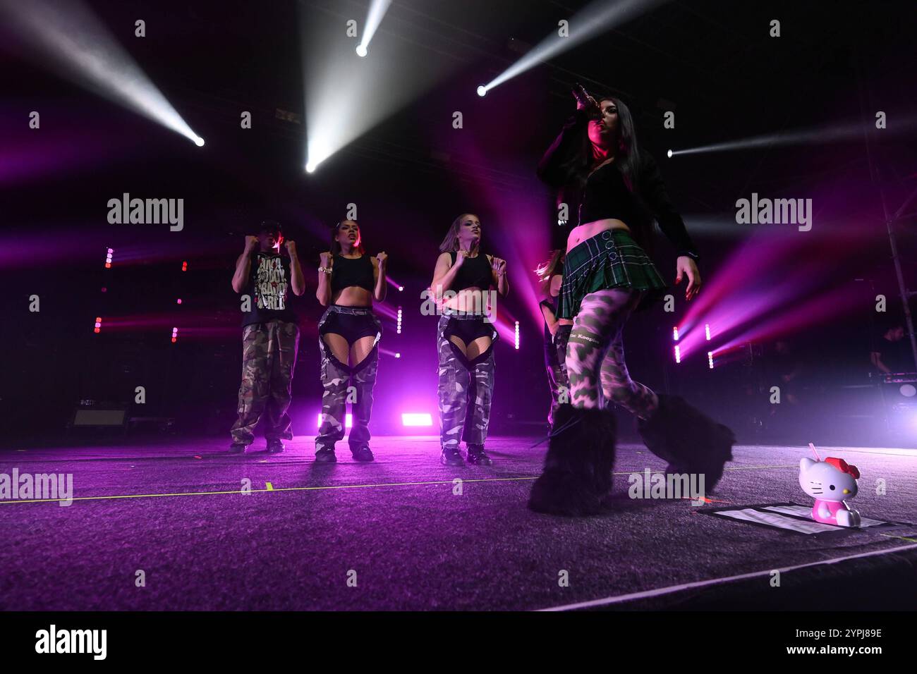 Italian singer Music Concert - ANNA CLUB TOUR 2024 Anna during the CLUB ...
