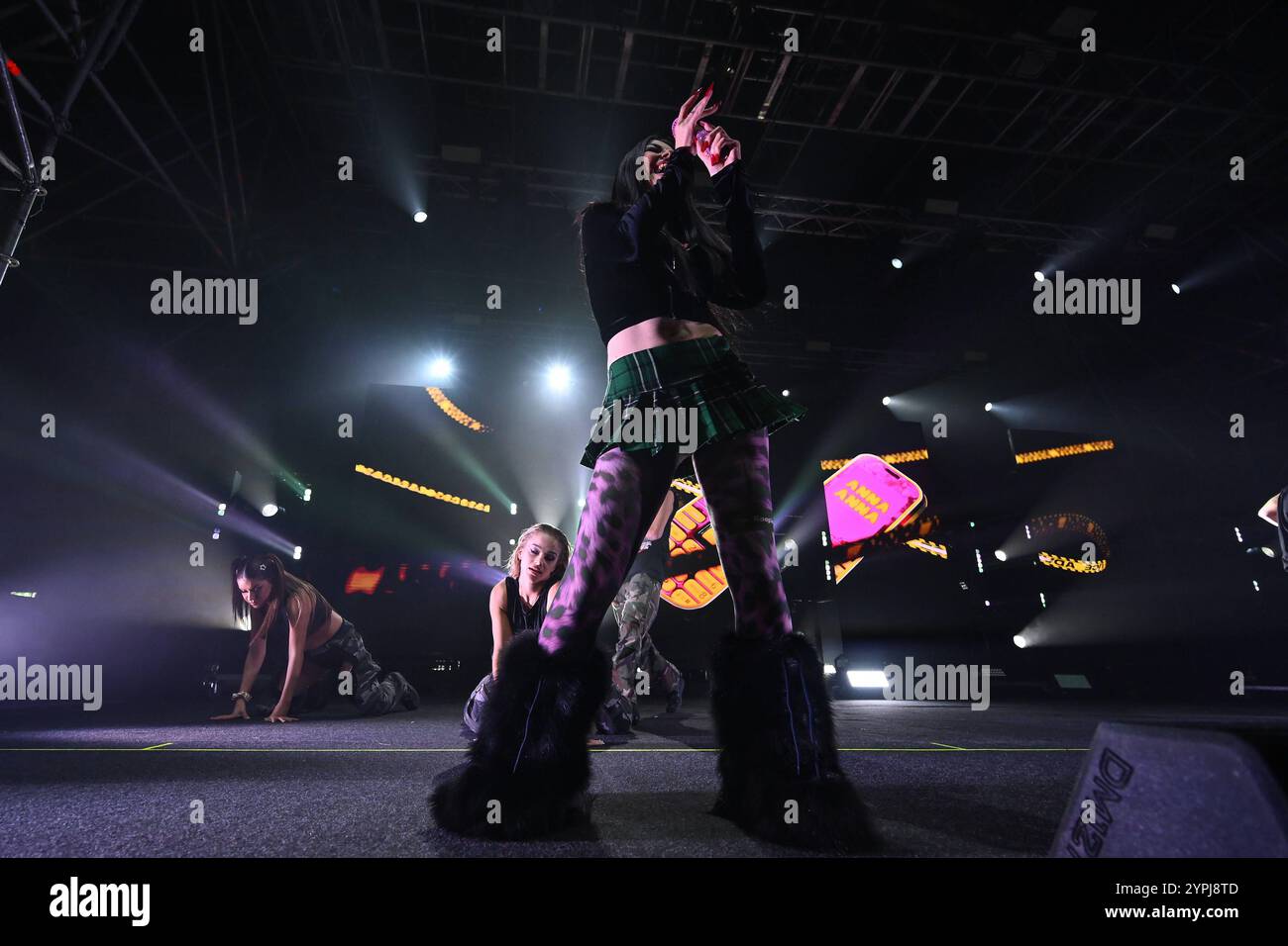 Italian singer Music Concert - ANNA CLUB TOUR 2024 Anna during the CLUB ...