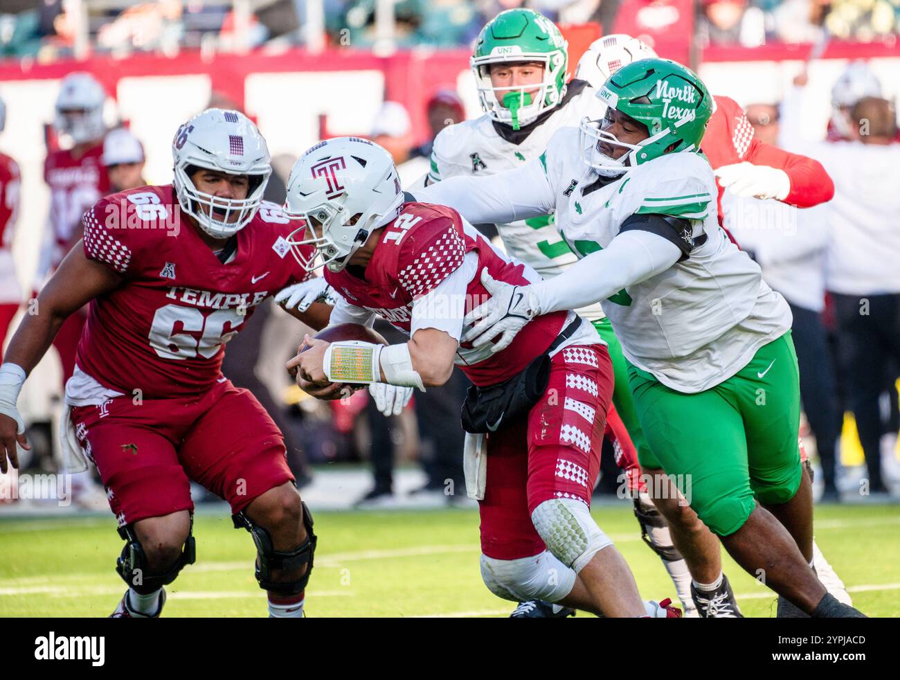 November 30, 2024, Philadelphia, Pennsylvania, United States: Templeâ ...