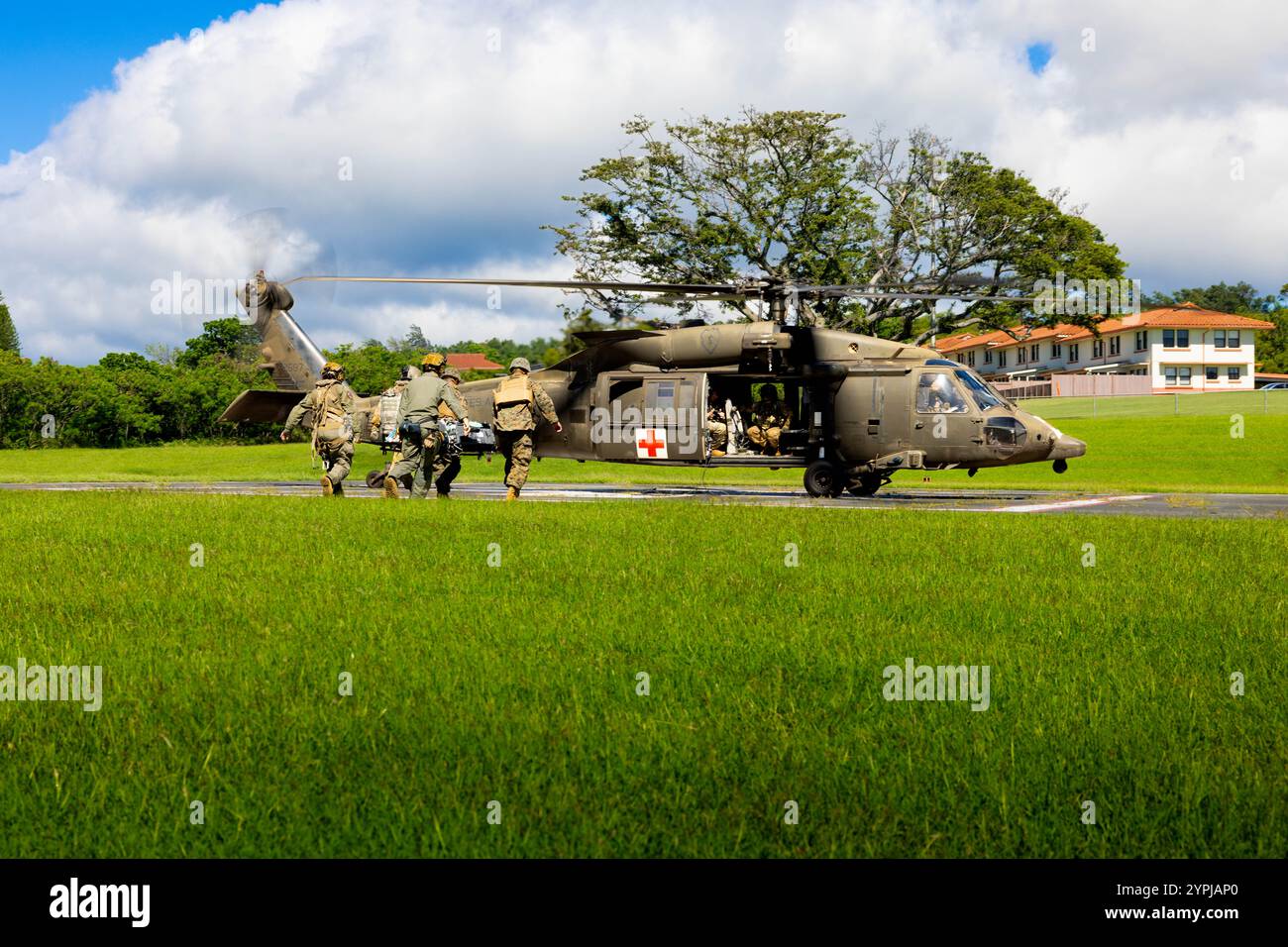 U.S. Navy corpsmen with Bravo Surgical Company, 3d Medical Battalion ...