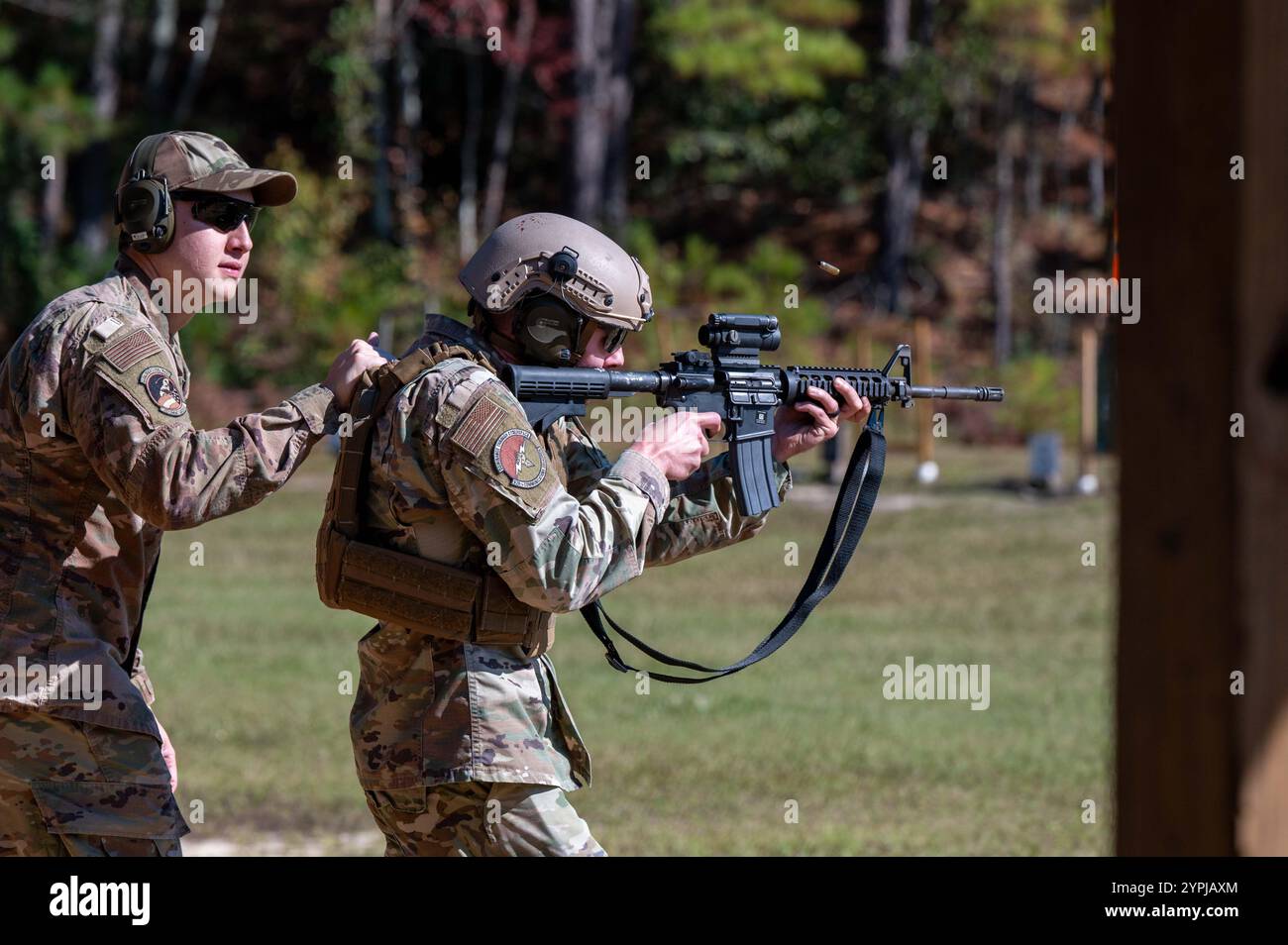 U.S. Air Force Staff Sgt. Dylan Murakami, 1st Combat Camera Squadron combat camera craftsman ...