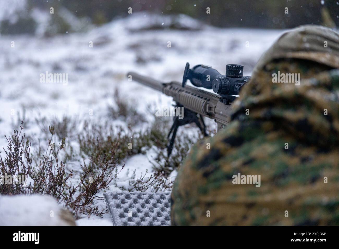 U.S. Marine Corps Staff Sgt. Radcliff Humphrey, explosive ordnance ...