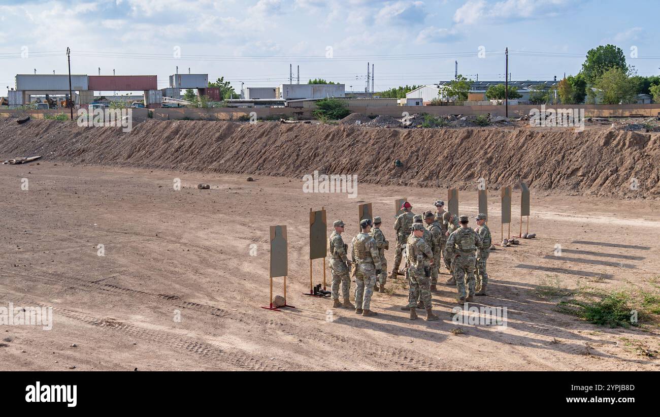 U.S. Army Maj. Gen. Brian Cashman, Commander of Combined Joint Task ...