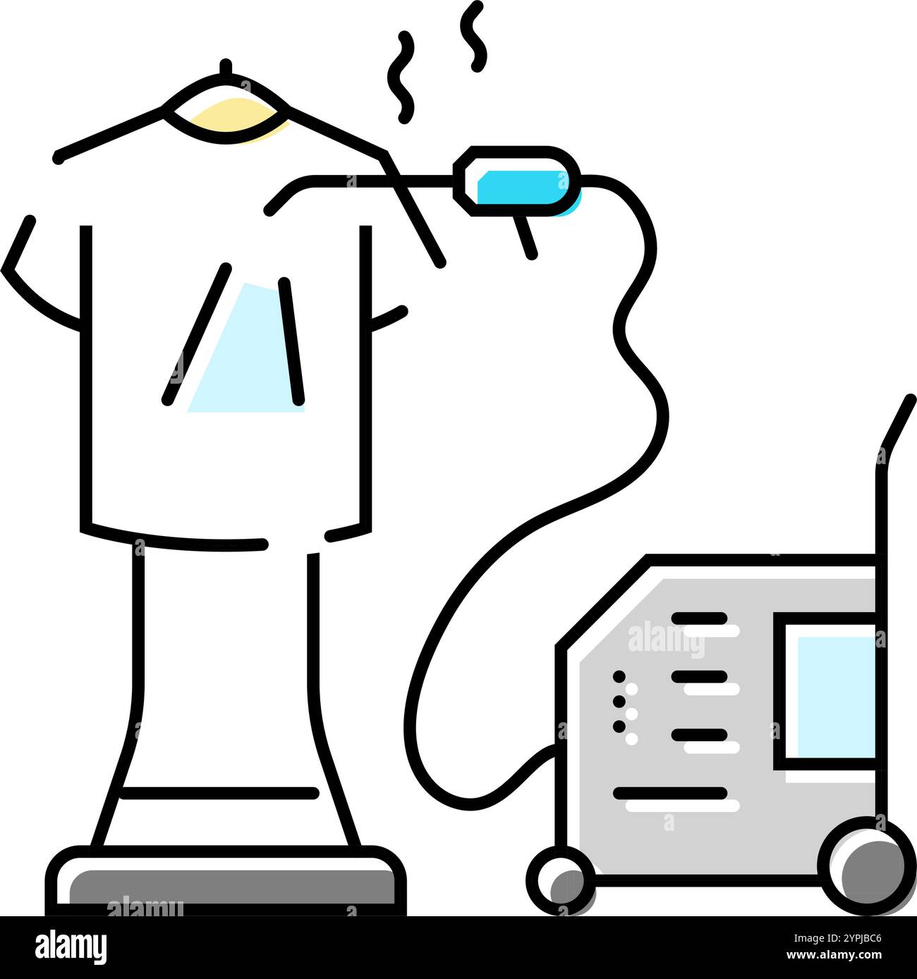 odor removal laundry wash color icon vector illustration Stock Vector ...