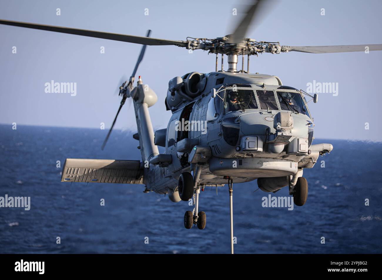 U.S. CENTRAL COMMAND AREA OF RESPONSIBILITY (Nov. 21, 2024) An MH-60R ...