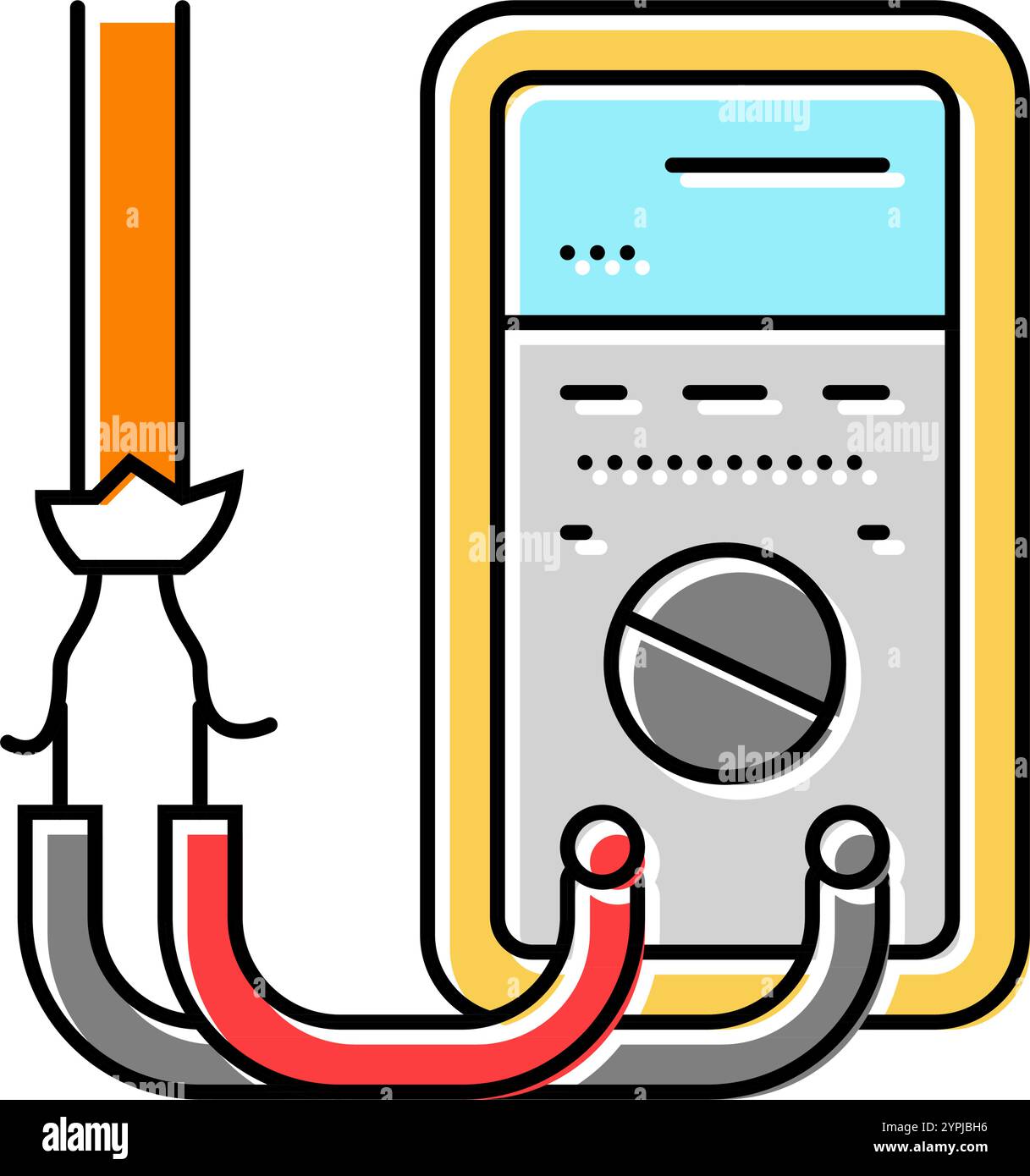 insulation check audit energy color icon vector illustration Stock ...