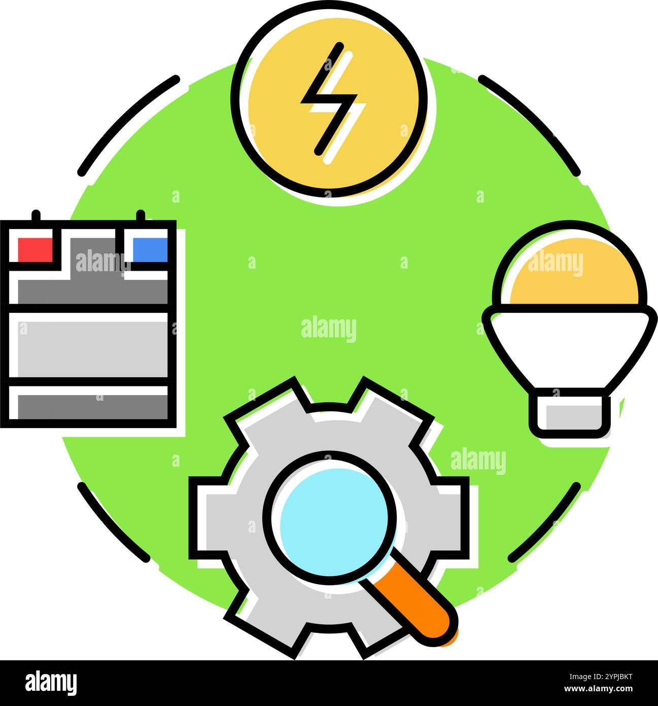 behavioral changes color icon vector illustration Stock Vector Image ...