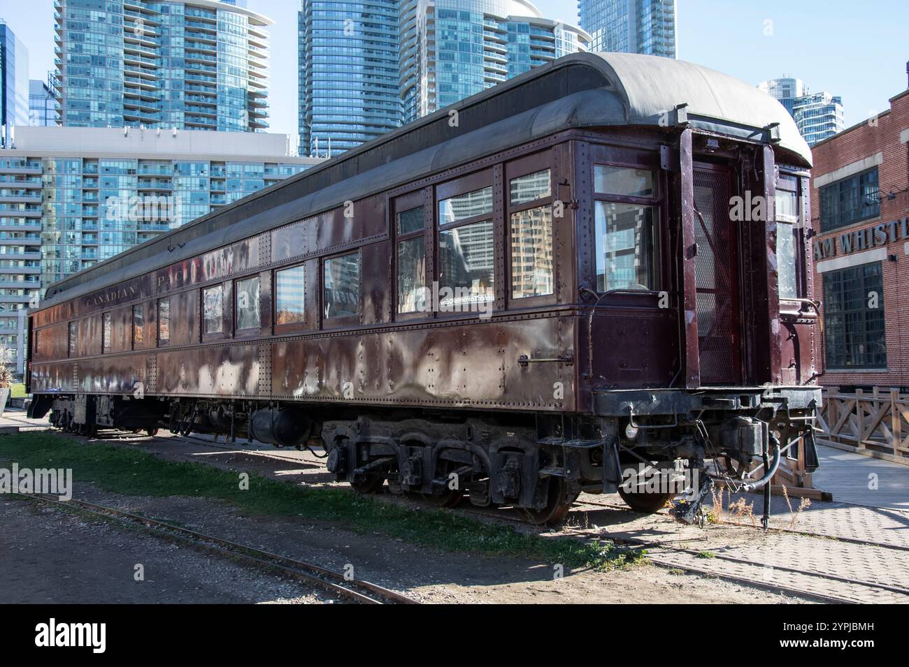 Canadian pacific railway car hi-res stock photography and images - Alamy