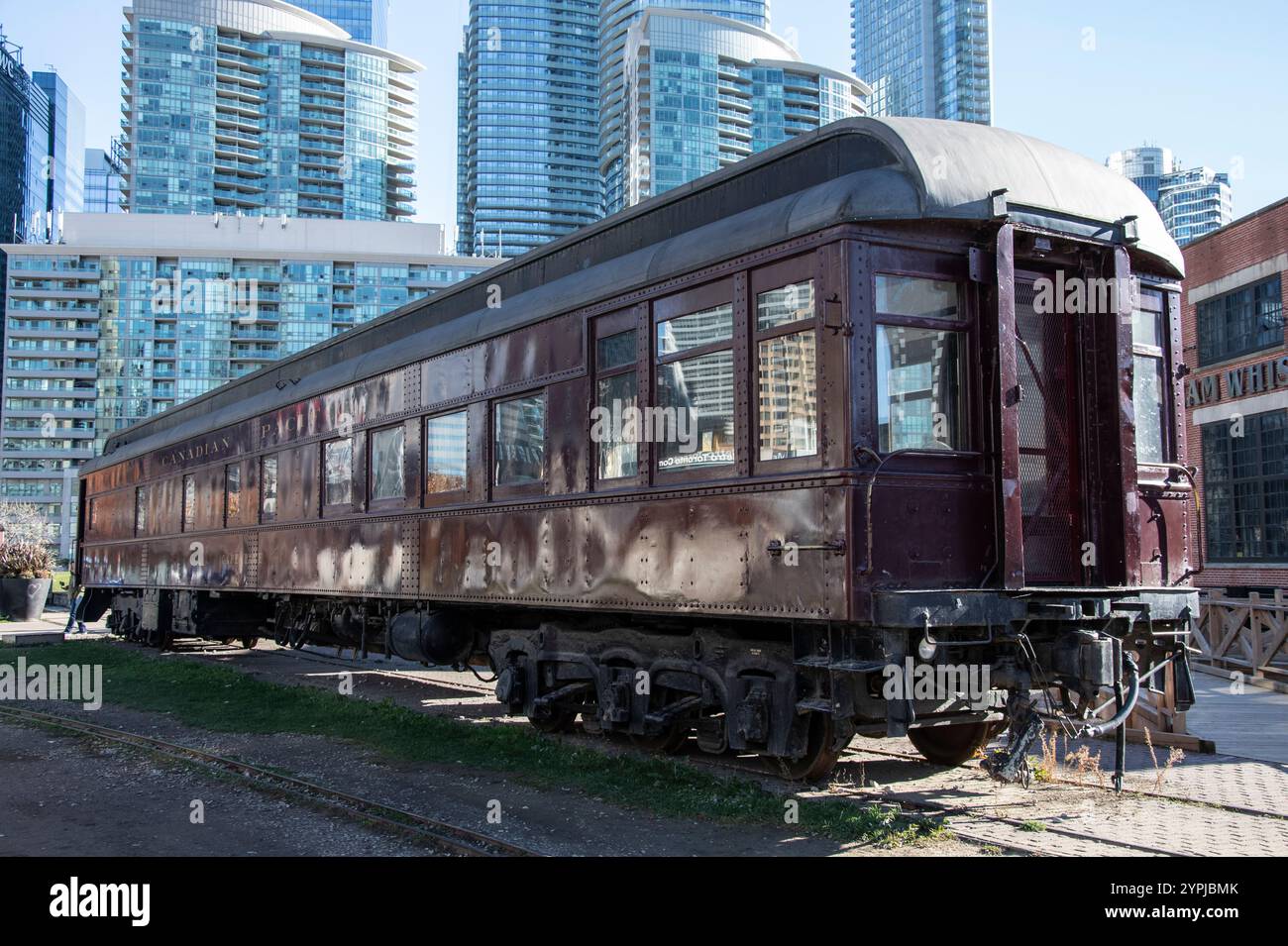 Canadian pacific railway car hi-res stock photography and images - Alamy