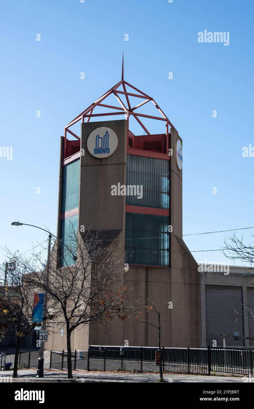 Enwave Deep Lake Cooling Pump Station on Rees Street in downtown ...