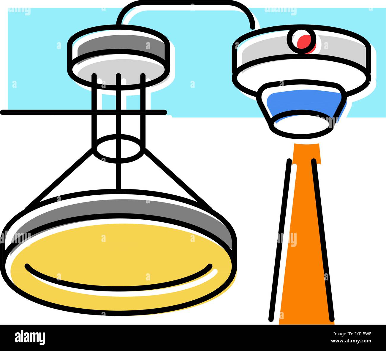 financial savings analysis energy color icon vector illustration Stock ...