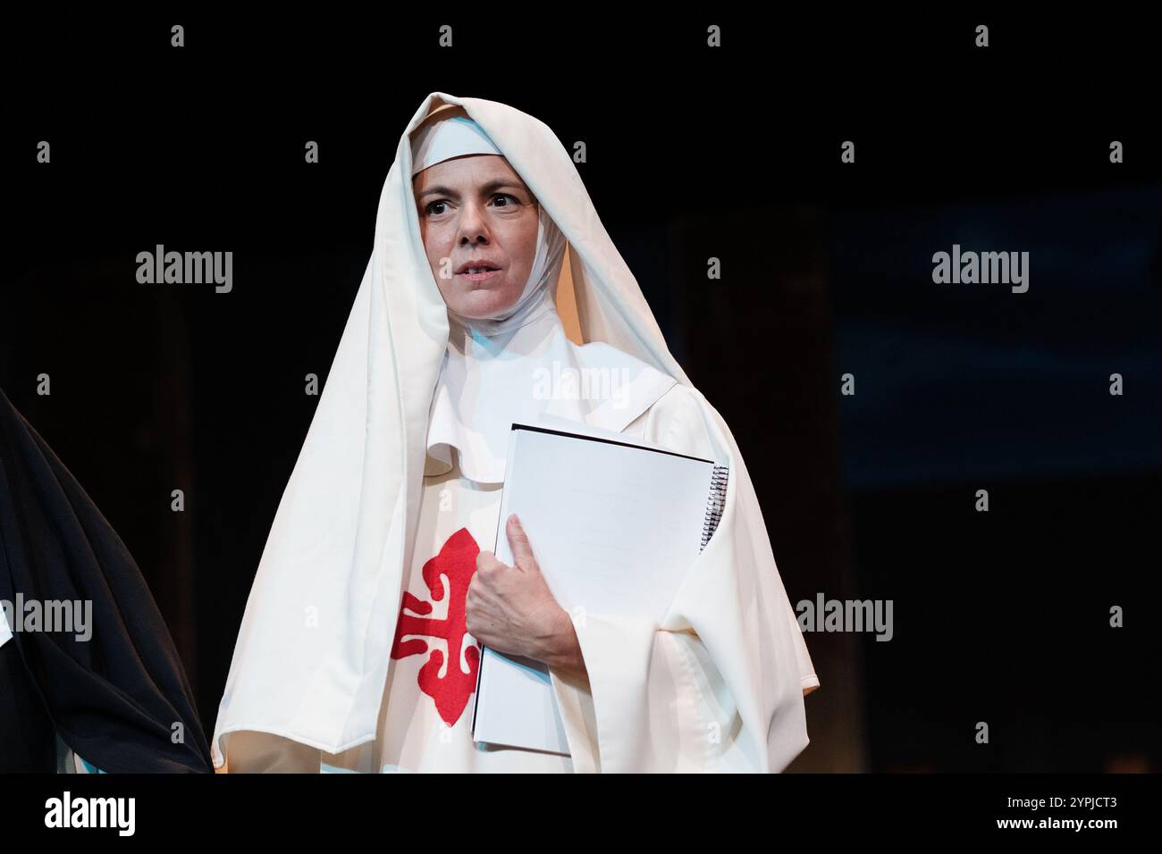 Actress Manuela Velasco performing on stage Don Juan Tenorio at the ...