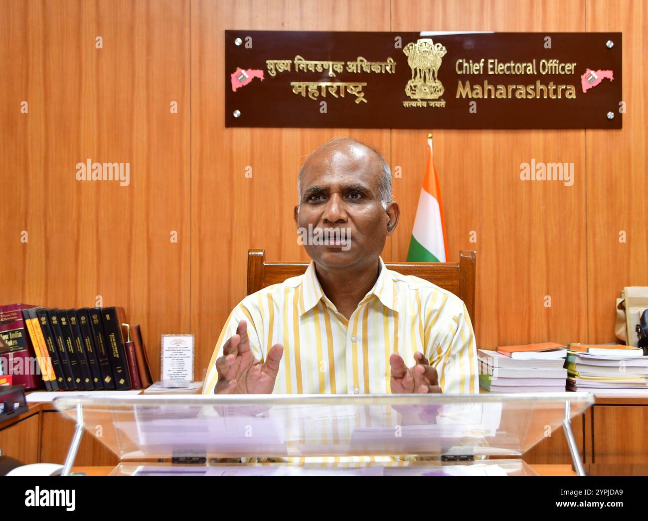 MUMBAI, INDIA - MARCH 29: IAS officer S. Chockalingam appointed as ...