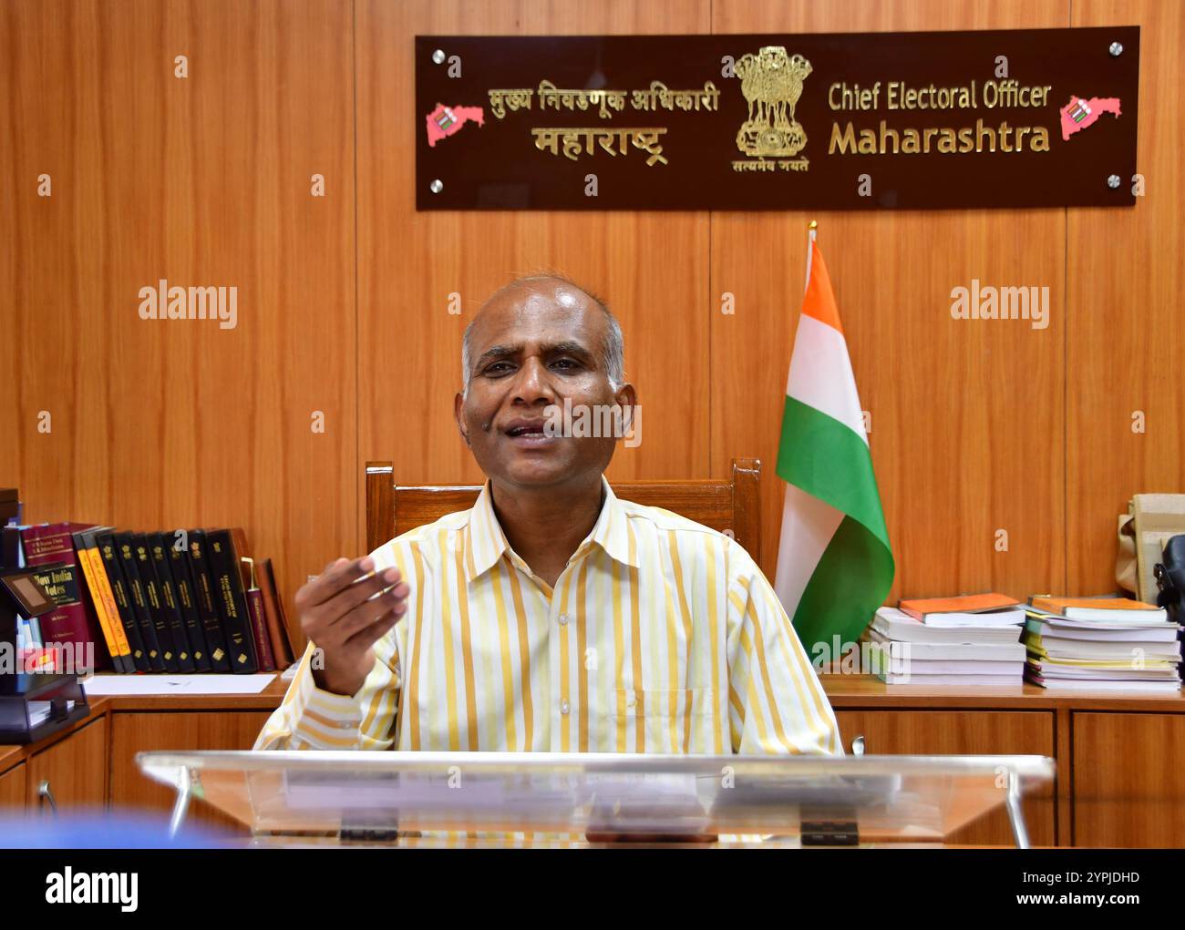 MUMBAI, INDIA - MARCH 29: IAS officer S. Chockalingam appointed as ...