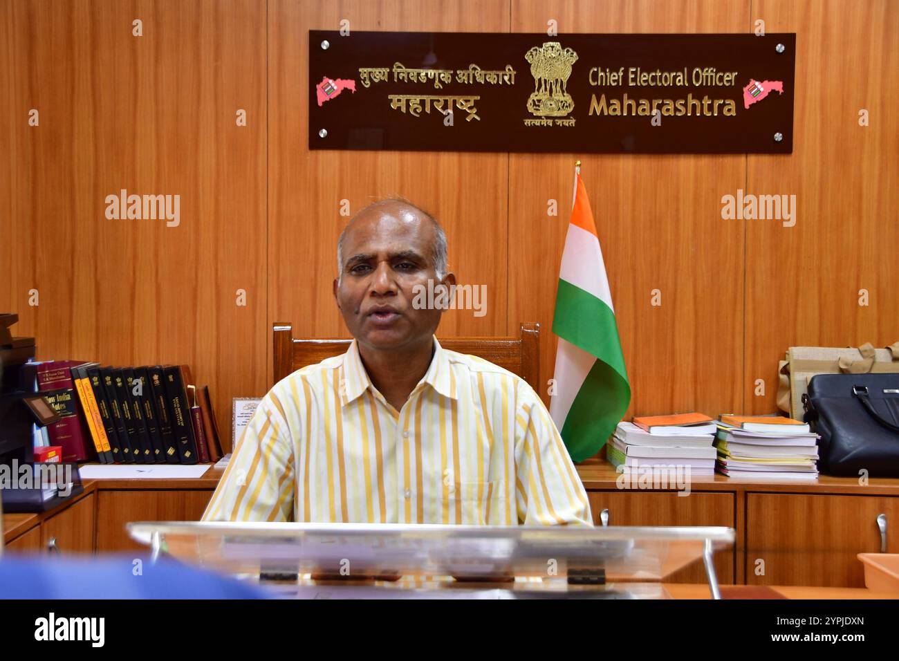 MUMBAI, INDIA - MARCH 29: IAS officer S. Chockalingam appointed as ...
