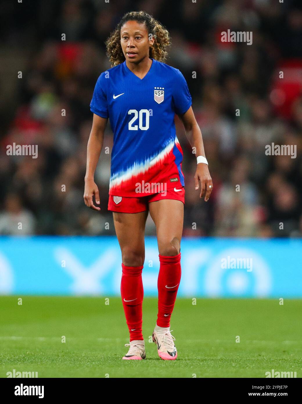 Casey Krueger of United States looks on during the Women's ...